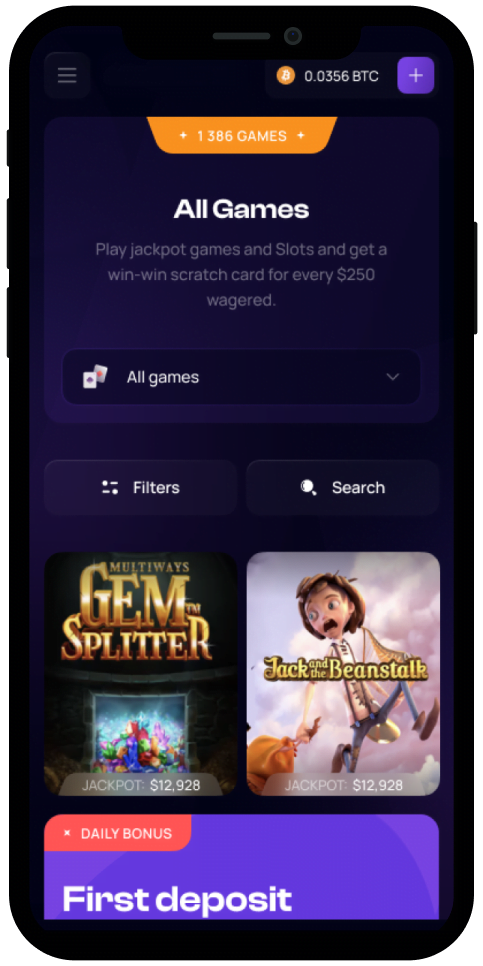 Crypto Casino with Custom Frontend Design & Social Features - CrustLab