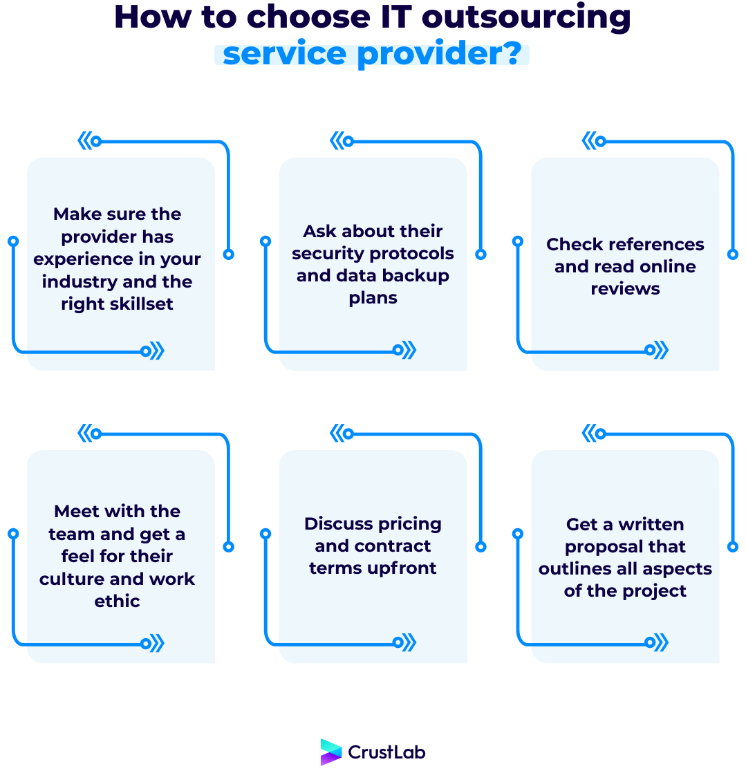 IT services outsourcing: factors to take into consideration - CrustLab