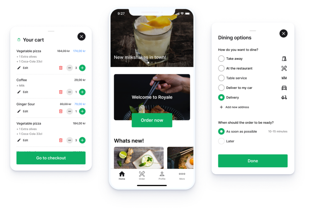 White-label Restaurant Management App - Leeroy - CrustLab